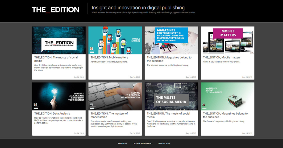 Digital Publishing solutions: Free digital subscription for print ...