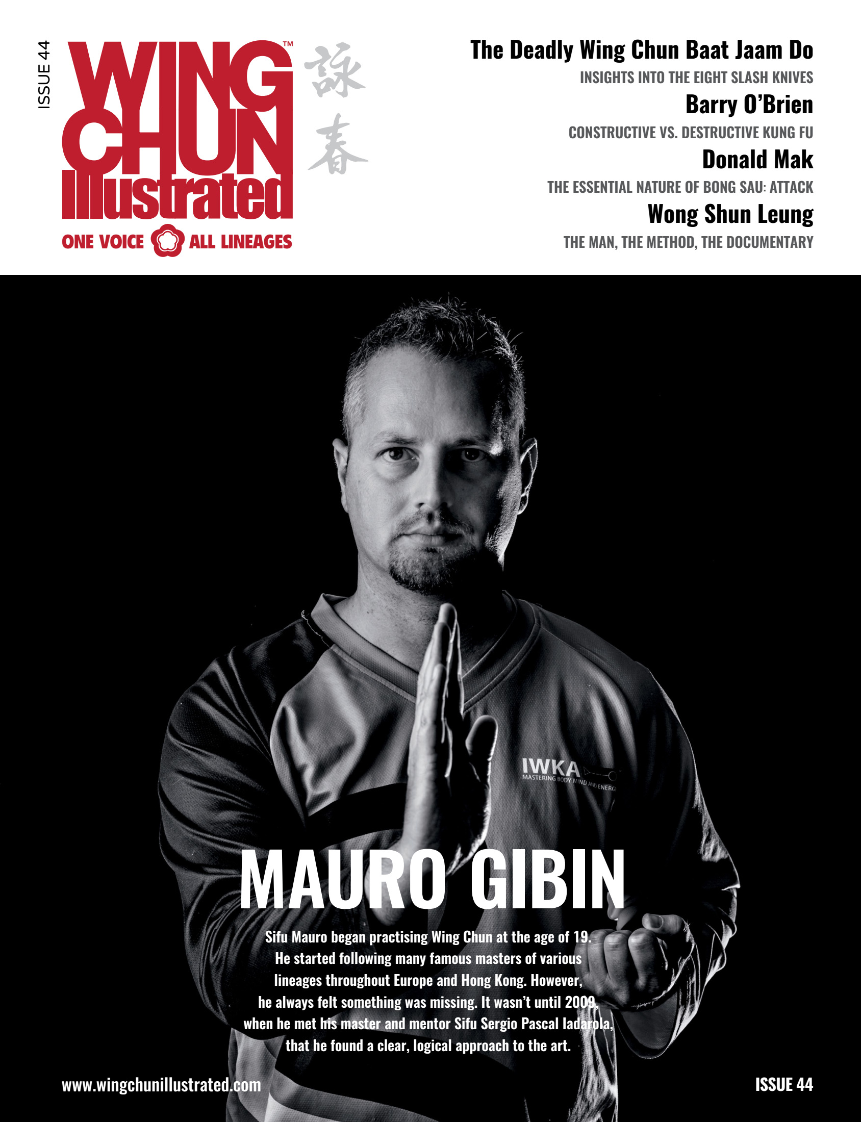 Issue 44: October 2018 - Wing Chun Illustrated Magazine