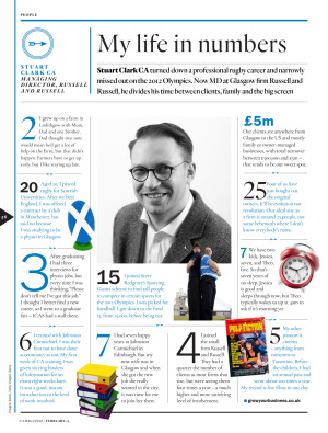 My life in numbers - CA Magazine February 2023