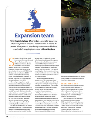 Meet the practice - CA Magazine October 2023