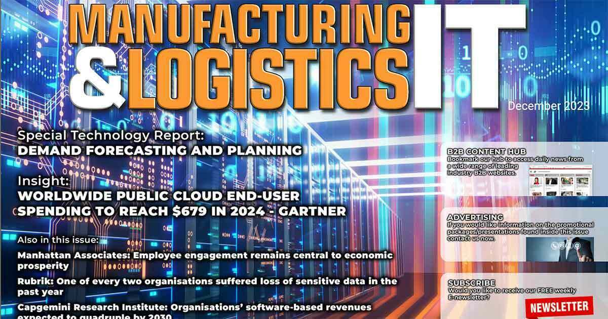 Cover - Manufacturing and Logistics IT - December 2023