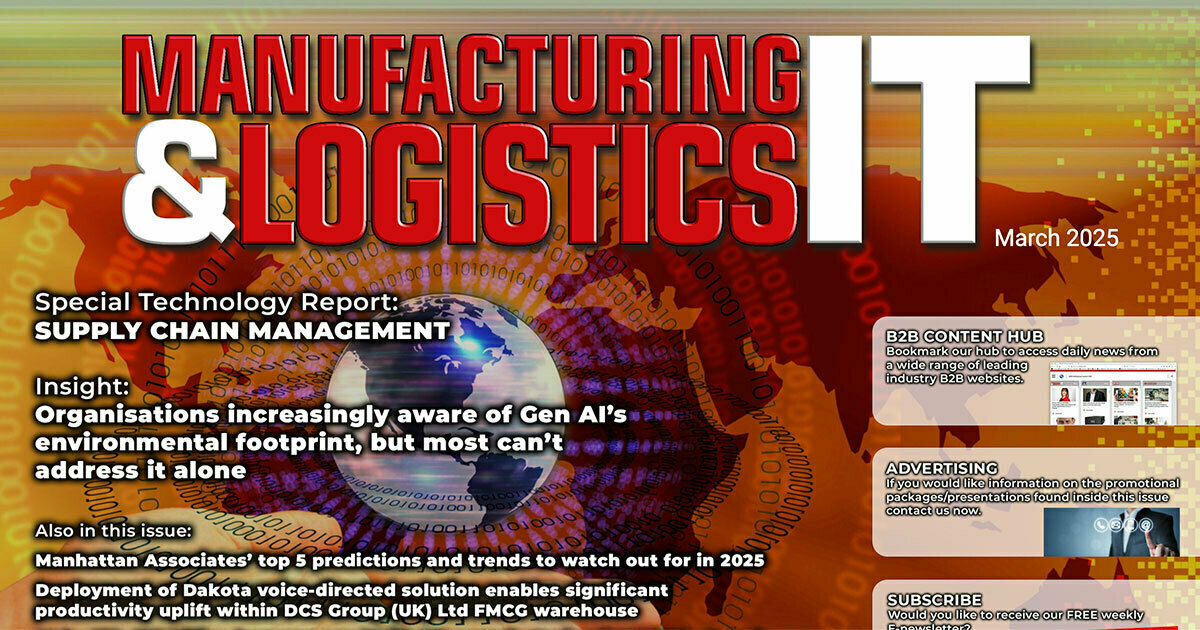 Manufacturing and Logistics IT - March 2025